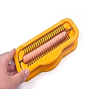 Slicer Hot Dog Cutter, Sausage slicer Stainless steel wire multi-purpose slicer Ham and banana slicer manual cutting machine