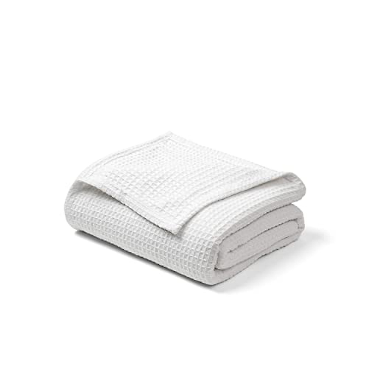 CHATEAU HOME COLLECTION Thermal Blankets, King Size Cotton Blanket for The Bed, Gifts for Women, Waffle Blankets King Size for King Bed, White Blanket, Plush Blanket for All Seasons