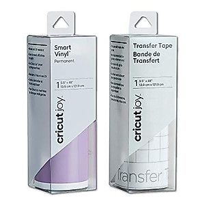 Cricut Joy Smart Permanent Vinyl - Mint, Coral, Tangerine, Lime Green, Purple