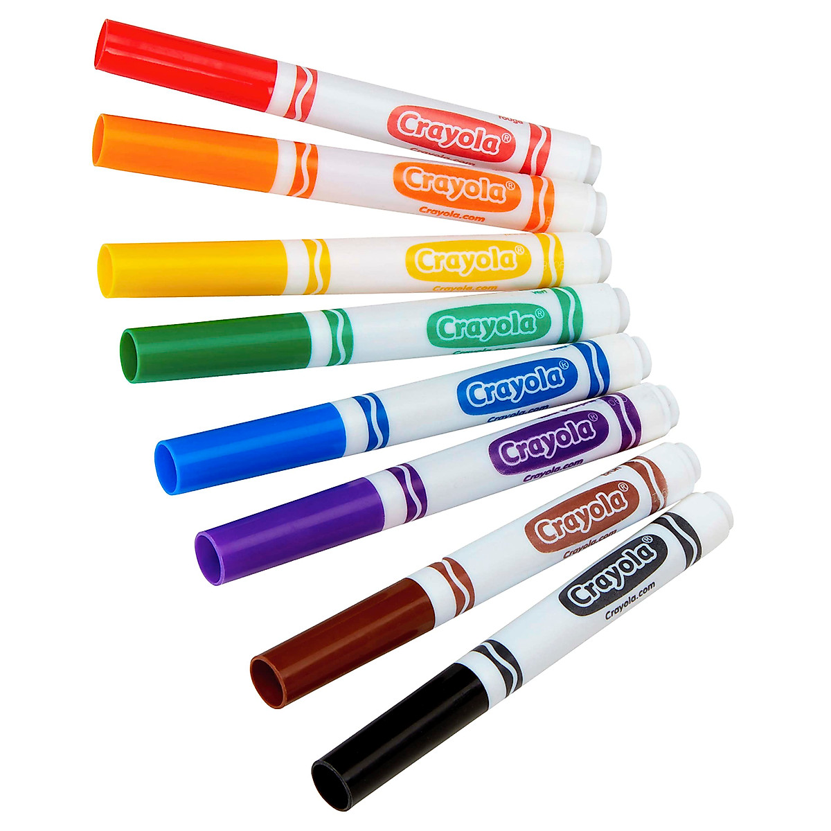 Crayola Broad Line Markers, School Supplies, Colors may vary, 8 Count