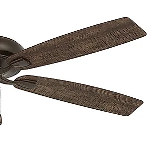 MINKA-AIRE F551-ORB Watt 60 Inch Energy Star Rated Ceiling Fan with DC Motor and 4 Speed Pull Chain in Oil Rubbed Bronze Finish