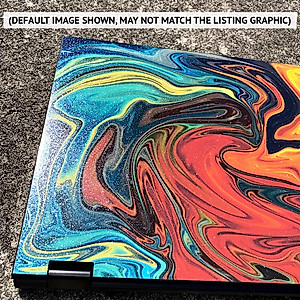 MightySkins Glossy Glitter Skin for HTC Vive Full Coverage - Orange Texture | Protective, Durable High-Gloss Glitter Finish | Easy to Apply, Remove, and Change Styles | Made in The USA