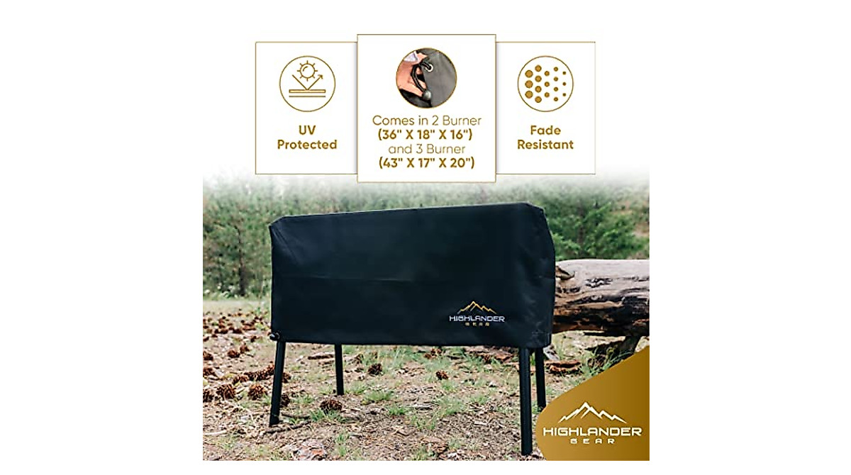 Protect Your Camp Chef Stove with Highlander Patio Cover