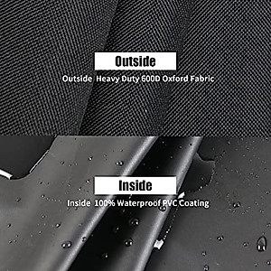 Guisong Folding Lounge Chair Storage Bag, 600D Heavy Duty Carry Bag/Carrying Case for Folding Chaise Lounge Chair for Outdoor-31" x 7" x 24.8"