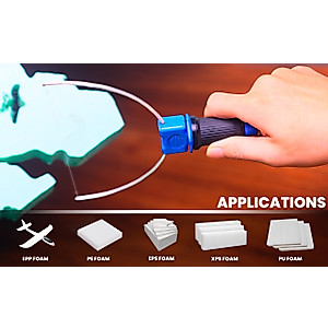 Perfect Mini Electric Hot Foam Cutter 3 in 1 Kit - Guritta Hot Wire Styrofoam Cutting Knife, Heated Foam Carving Sculpting Tool, 100-240V Stainless Steel Wire Bowl Cutting Pen Engraver Tips