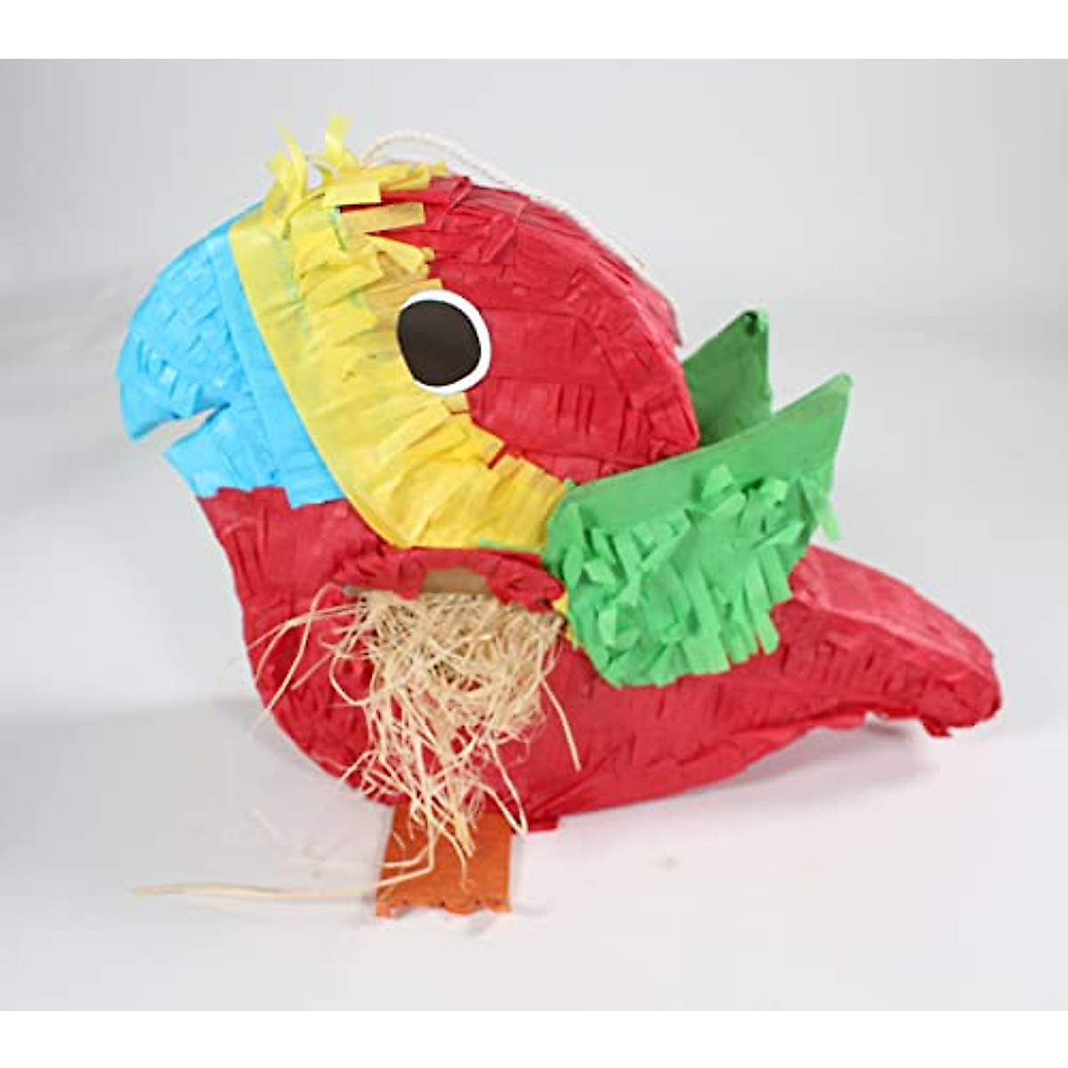 Penn-Plax Birdie Pinata with Natural Nesting Material – Safe for Medium and Large Birds – Colorful & Fun Addition to Any Cage – Large