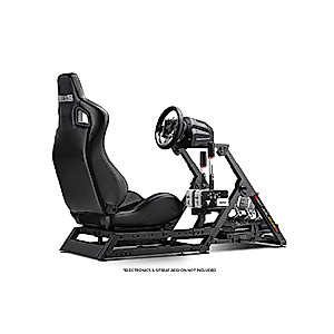 Next Level Racing Wheel Stand 2.0. Steering wheel stand for Thrustmaster, Fanatec, moza Racing on PC and video game consoles. Upgradeable to full cockpit with GTSeat add-on (not included)