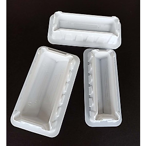 10ml Reagent Reservoir - RNase/DNase Free & Pyrogen Safe, Polystyrene, White, (Case of 100)