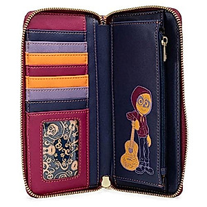 Loungefly x Disney Coco Marigold Bridge Zip-Around Wallet