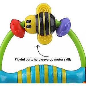 Nuby Silly Spinwheel with Suction Base High Chair Interactive Toy for Early Development