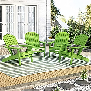Christopher Knight Home 315842 Malibu Adirondack Chair, Light Green