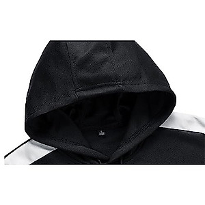 Halloween Clothes For Men Red Crewneck Sweatshirt Men's Spring Jackets Oversized Hoodie For Men Long Sleeve Men Blank Hoodies Crew Neck Sweatshirt Graphic Hoodies For Men Black L