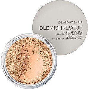 bareMinerals Blemish Rescue Skin-Clearing Loose Powder Foundation 0.21 Ounce - Golden Nude 3.5NW