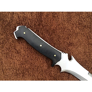 SUFI Custom Handmade 5160 Spring Steel RE4 Krauser Knife, Hunting knife, Gaming Knife