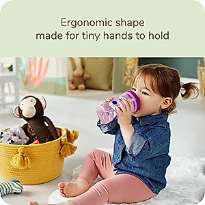 NUK Hide 'n Seek Hard Spout Cup | Sippy Cup with Color-Changing Designs | 2 Pack