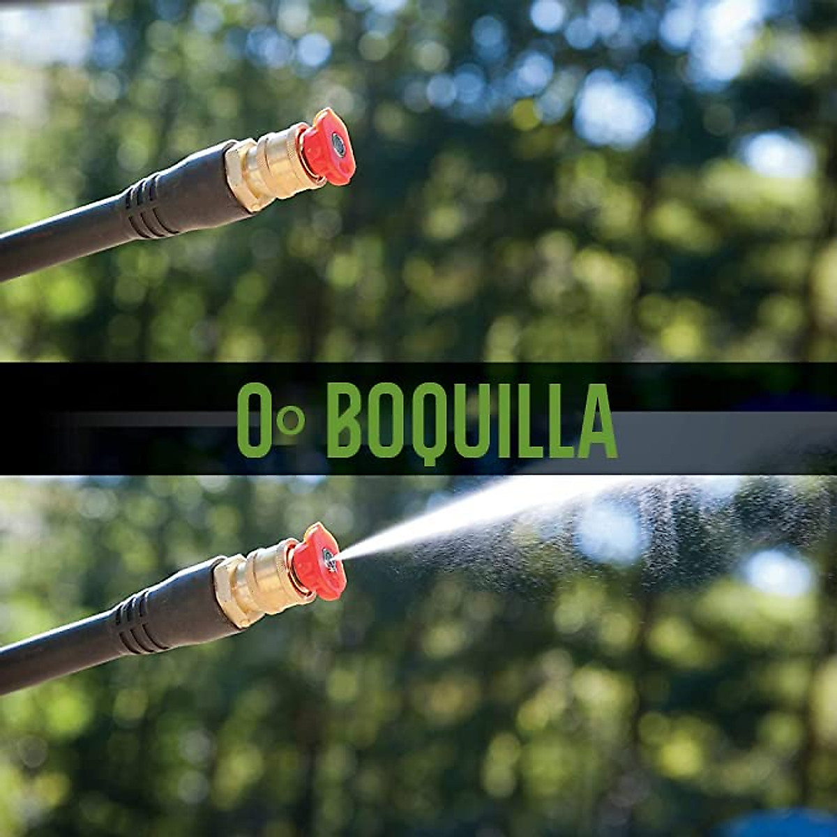 Greenworks 3300 PSI Universal Pressure Washer Spray Tip Attachments (5 pack) 5202402