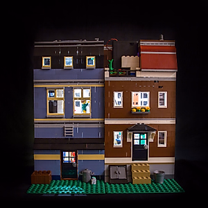 Light My Bricks Light Kit Compatible with Lego Pet Shop 10218 (Set Not Included)