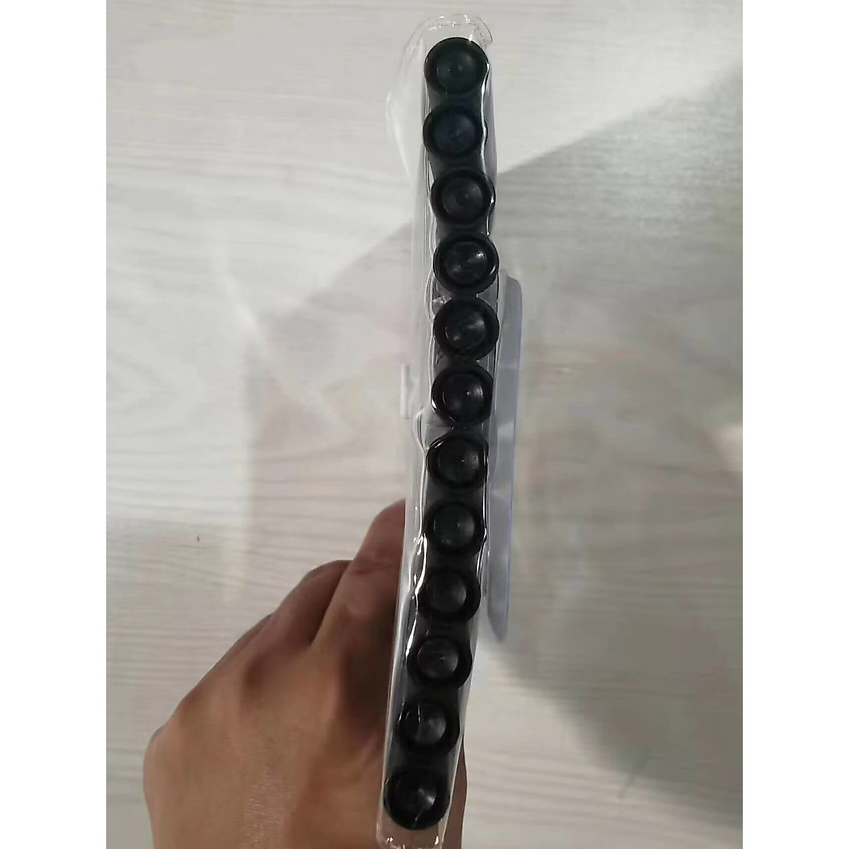 Mogyann Drawing Pens, 12 Pack Dual Brush Pens Black Markers for Art Drawing Sketching