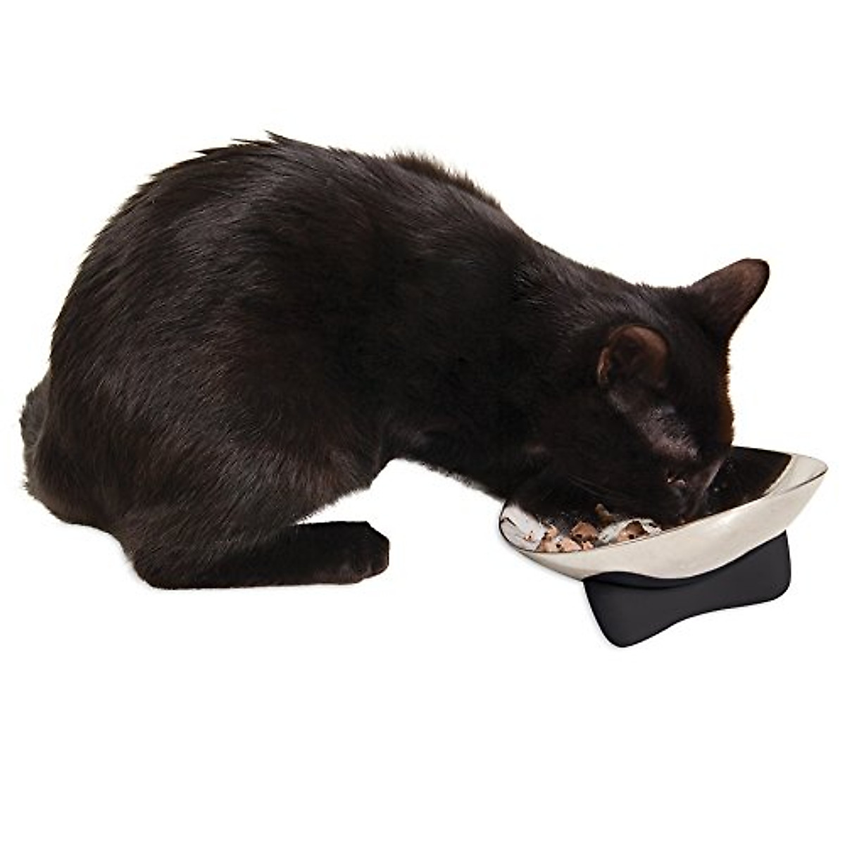 Petmate Jackson Galaxy Nova Stainless Steel Cat Bowl