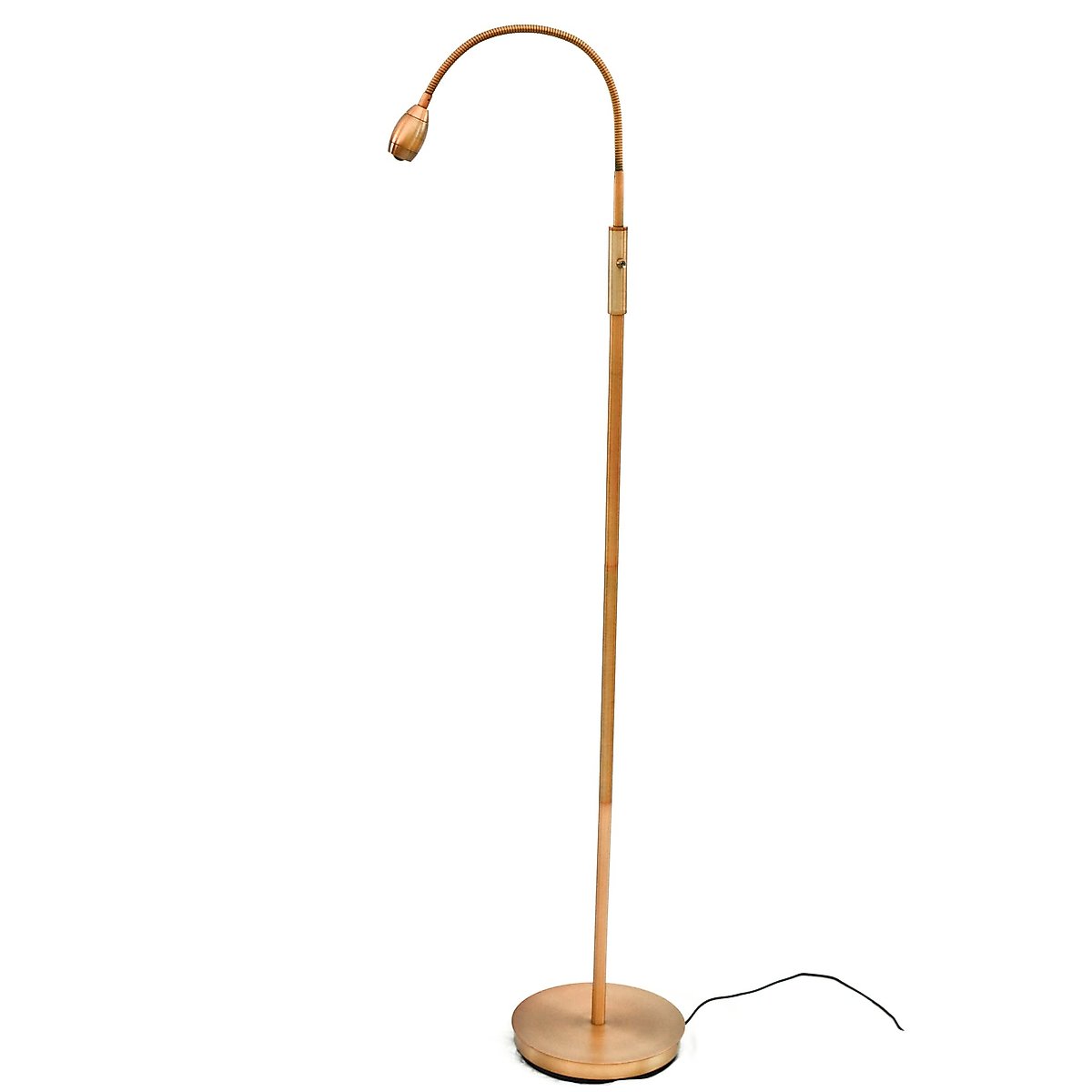 daylight24 Patented Focus Adjustable LED Beam Floor Lamp with Gooseneck for Reading, Crafting or Hobby