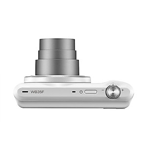 Samsung WB35F 16.2MP Smart WiFi & NFC Digital Camera with 12x Optical Zoom and 2.7" LCD (White)