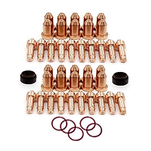 WeldingStop Electrode Tip 30A O-Ring Swirl Ring for Miller Spectrum 375/625 X-TREME Cutter XT30/40 Torch Pack-47 (249926,249927,249969,249931)