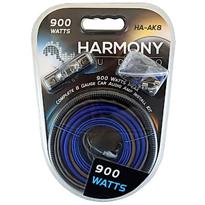 Harmony Audio Kicker L7S10 Car Audio Solo-Baric 10" Subwoofer Square L7 Sub 44L7S104 Bundle with HA-A400.1 Amplifier & Amp Kit