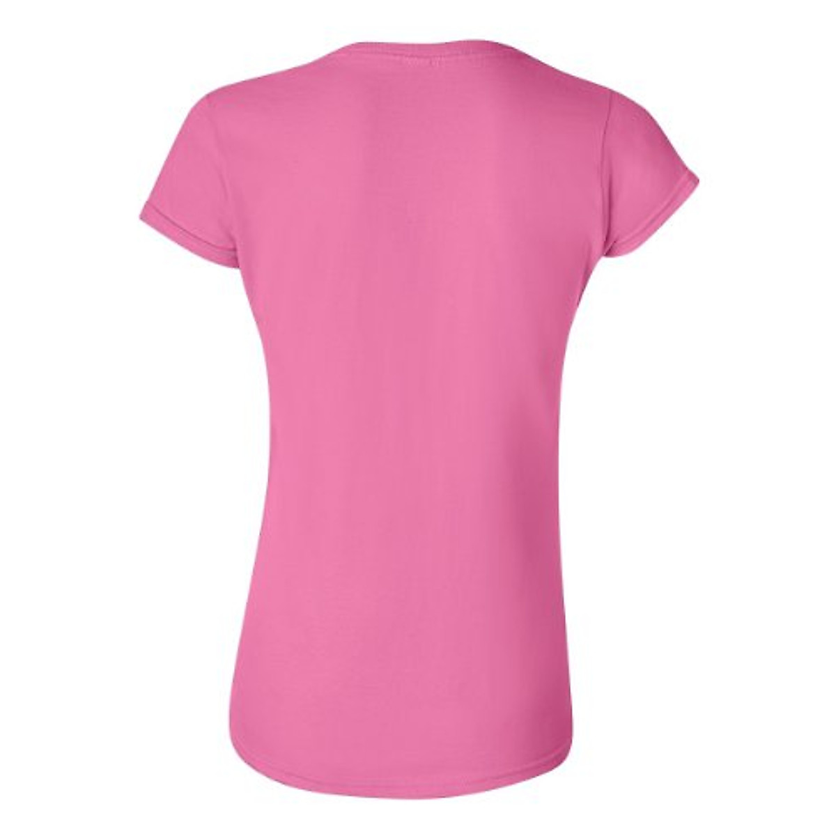 Gildan Women's Softstyle Cotton T-Shirt, Style G64000L, Multipack, Azalea (2-Pack), Small