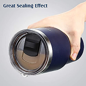 30 oz Replacement Rubber Lid Seals Compatible Seals Lid Gaskets for 14 or 30 Ounce Insulated Stainless Steel Tumblers (6 Pieces)