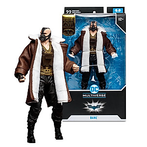 McFarlane Toys Batman The Dark Knight Trilogy Trench Coat Bane Gold Label SDCC 2023 Exclusive Figure