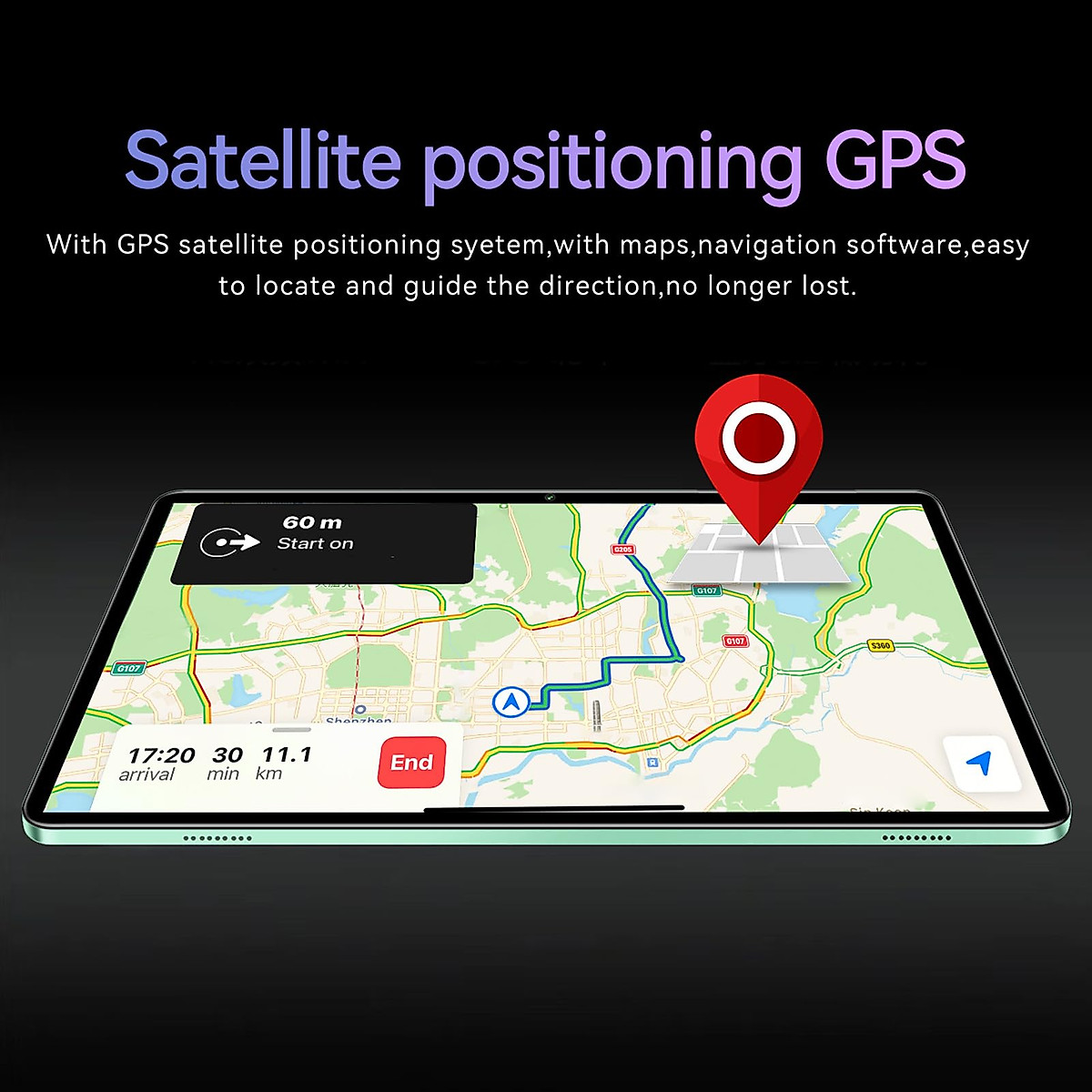 Honio Office Tablet, COTA Core CPU US Plug 100‑240V HD Tablet School Dual (#2)