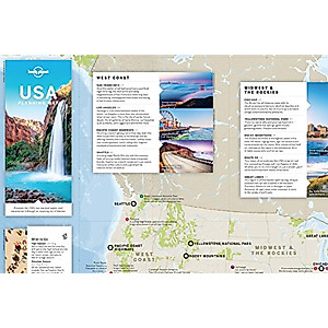 Lonely Planet USA Planning Map 1