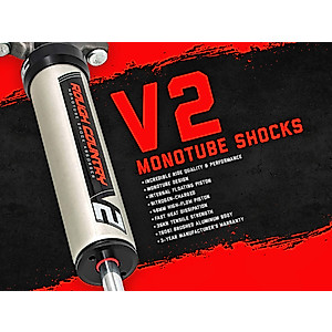 Rough Country 0-3.5" V2 Monotube Rear Shocks for 2009-2024 Ford F-150-760771_C