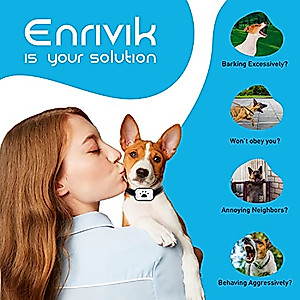 Small Size Dog Training Collar with Remote for Small Dogs with LED Light - Perfect for Small Dogs 5-15lbs - Waterproof & 1000 Feet Range