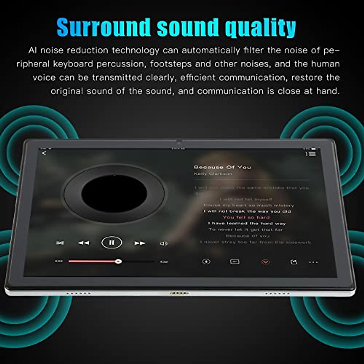 10 inch Android Tablet, 10 Core CPU 6GB 128GB HD IPS Touchscreen Android 11 Tablet 5G Dual Band Tablet PC Dual SIM Dual Standby 5G WiFi Tablet 8MP 20MP Camera Bluetooth WiFi GPS, 8000 mAh Battery(#2)