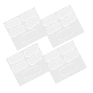 COOLHIYA 20pcs Toilet Seat Cushion Toilet Covers Toilet Gaskets Cabinet Bumpers Clear Cabinet Door Stoppers Toilet Seat Bumper Toilet Seat Bidet Replacement Kit Toilet Bumper