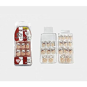 Beautia 3 Pack 60Tips So Cute Junior False Fake Design Nails, Sticker Nail for Kids