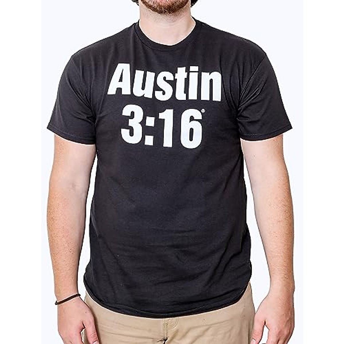 WWE Stone Cold Steve Austin 3:16 Wrestling Adult T-Shirt(3XL, 3:16)