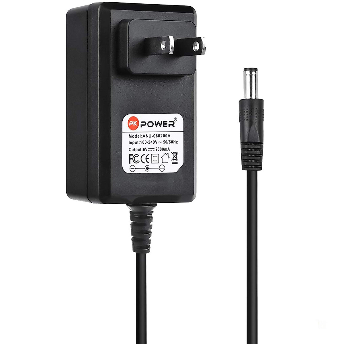 PKPOWER AC Adapter for Gold's Gym Spin 210 210U 290 290U 290C 230 230R 390 390R Stationary Bike Gym Power Spin Cycle Trainer 380 480 880 410 Elliptical GGEL63910 DC Charger