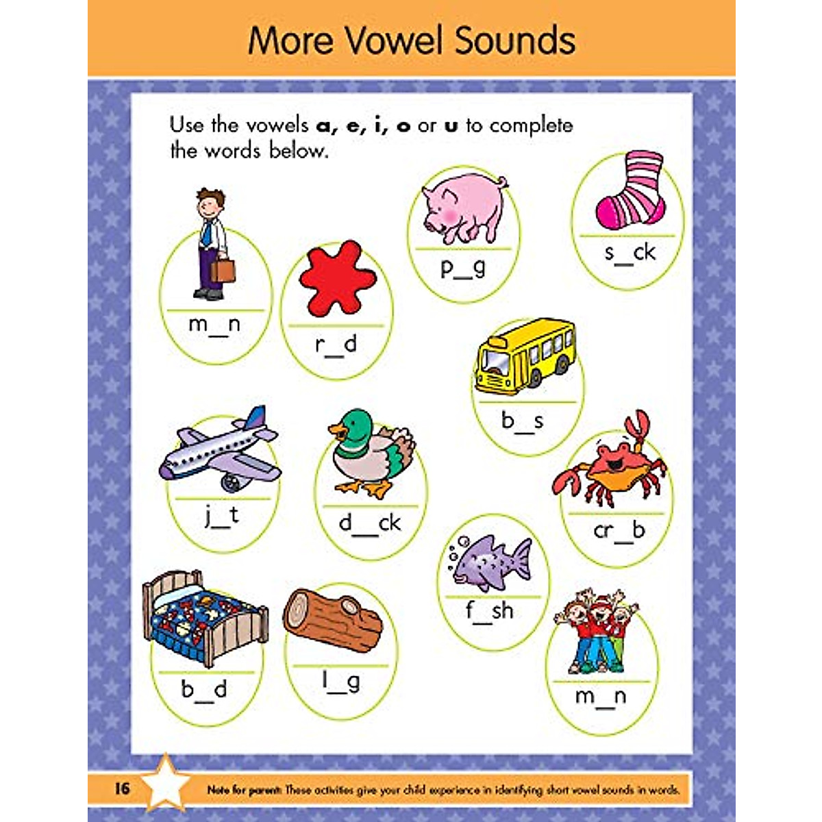 First Grade Big Workbook Ages 6 - 7: 220+ Activities, Phonics, Spelling, Reading, Language Arts, Math, Space, Measurement and Time (Gold Stars Series)