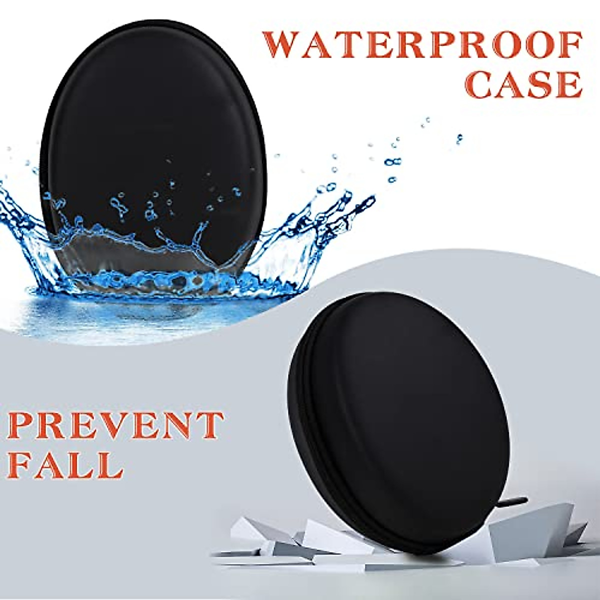 Storage Bag Compatible with DASH Mini Waffle Maker 4 Inch,Carrying Bag for Mini Waffle Maker Dust-proof Cover Organizer Bag for Dash Waffle Maker (Bag Only)