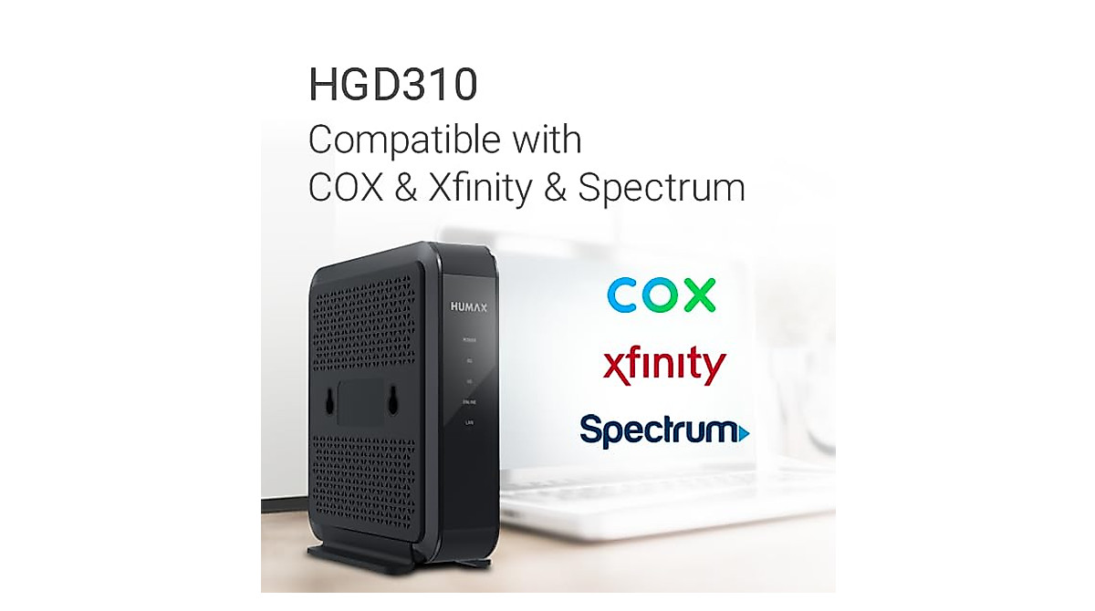 HUMAX HGD310 Cable Modem - 2000 Mbps Speed