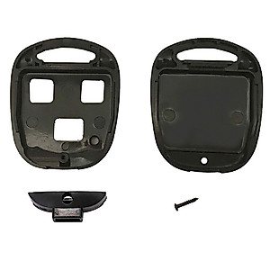 Replacement Keyless Entry Remote Control Key Fob Case fit for Lexus ES GS GX IS LS LX RX SC ES300 ES330 ES350 IS250 IS350 GX470 Key Fob Shell Cover 3 Buttons (Shell 2 Pack)