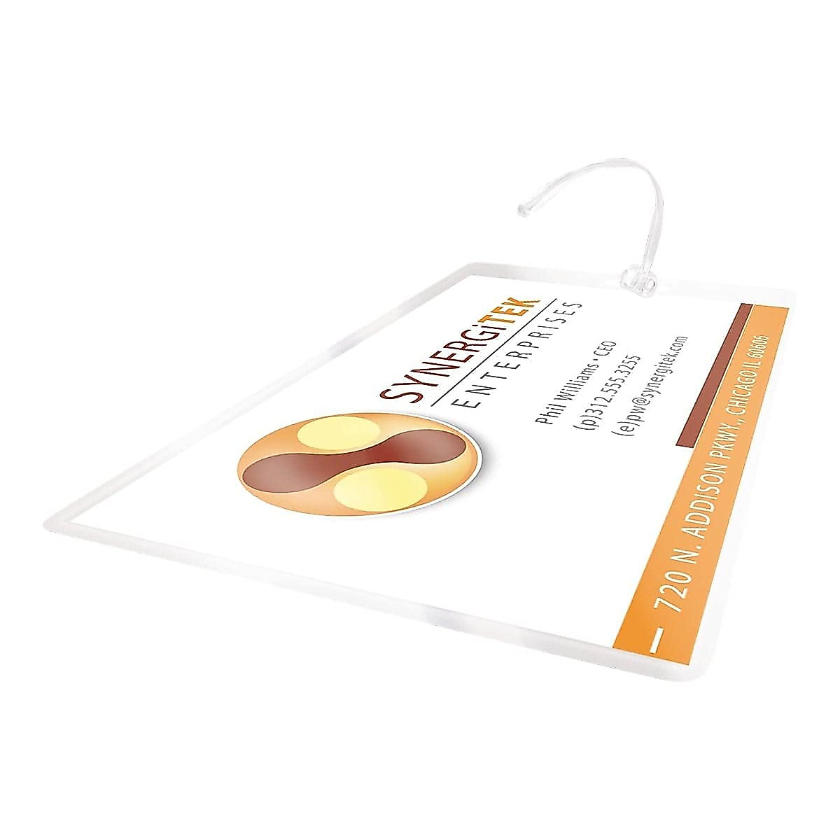 GBC Swingline Laminating Sheets, Thermal Laminating Pouches, Badge/ID Card Size, 10 Mil, HeatSeal LongLife, 100 Pack (3202104)