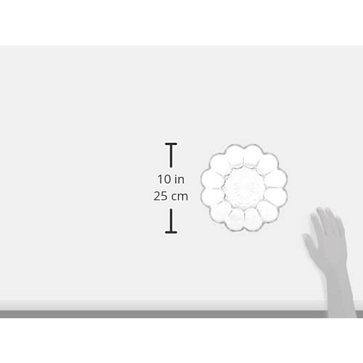 Anchor Hocking Company 10" Presence Egg Plate