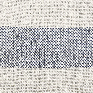 DII Rustic Farmhouse Cotton Cabana Striped Blanket Throw with Fringe, 50 x 60 - Cabana Striped French Blue