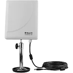 Bearifi BearExtender Outdoor AC 802.11ac Dual Band 2.4/5 GHz High Power USB Wi-Fi Extender Antenna PCs