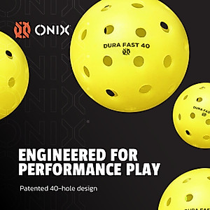 Onix Dura Fast 40 Outdoor Pickleballs – Mixed Colors