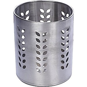 Stainless Steel Cutlery Holder,Chopsticks Holder,Chrome-Plated Alloy Spoon Knife Fork Sink Basket Storage Organizer Stand ,Valentine Day Gifts