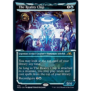 Magic: the Gathering - The Reality Chip (374) - Showcase - Kamigawa: Neon Dynasty